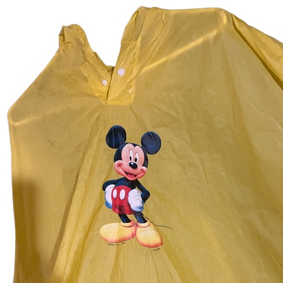 Disney | Other | Disneys Mickey Mouse Adult Foldable Rain Poncho | Poshmark